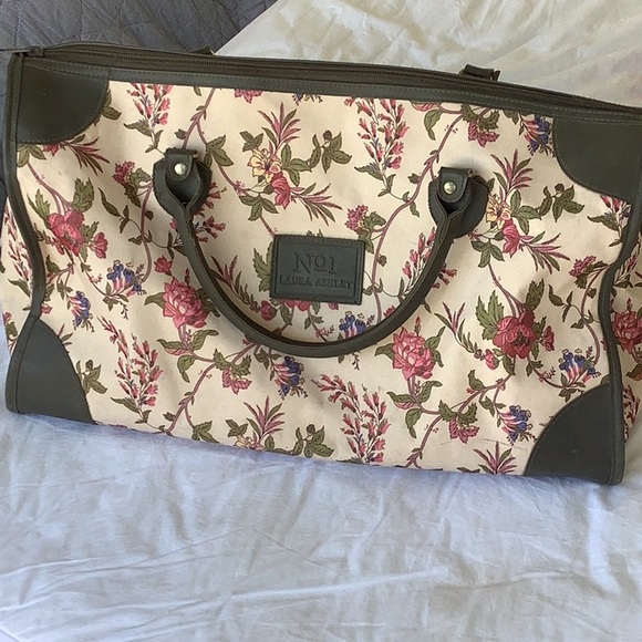 Laura Ashley | Bags | Laura Ashley Overnight Bag | Poshmark